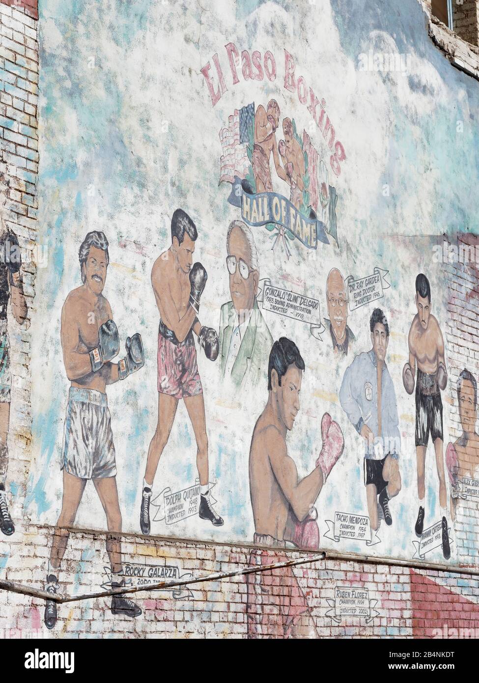 Boxing mural hi-res stock photography and images - Alamy