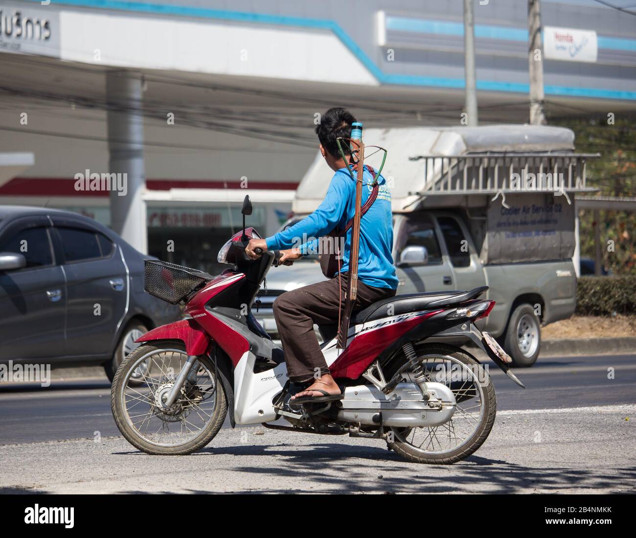 Honda wave motorbike hi-res stock photography and images - Alamy