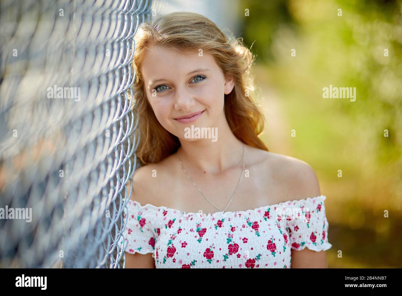 Personable young girl Stock Photo - Alamy