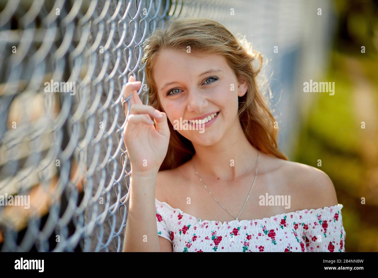 Personable young girl Stock Photo - Alamy