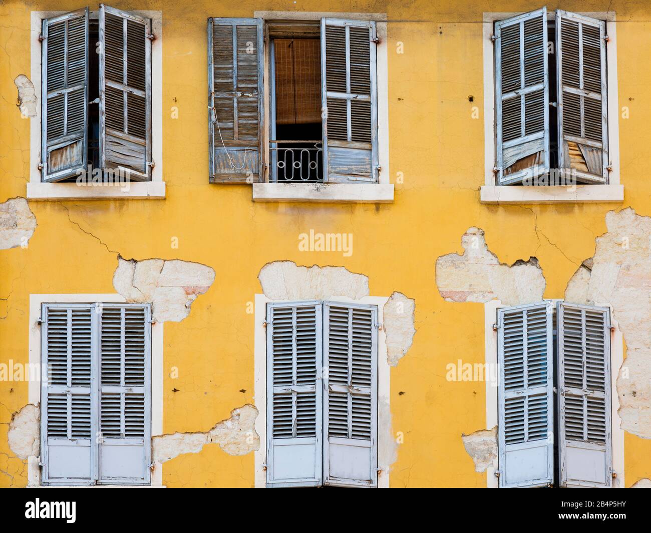 Texture of an old weathered building wall with peeling paint Stock Photo - Alamy