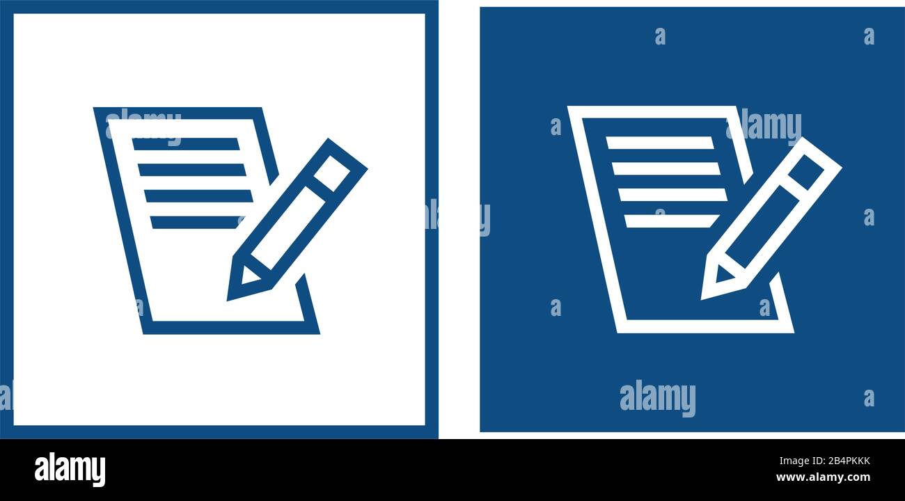 Personal signature document. The symbol is located in a square frame ...