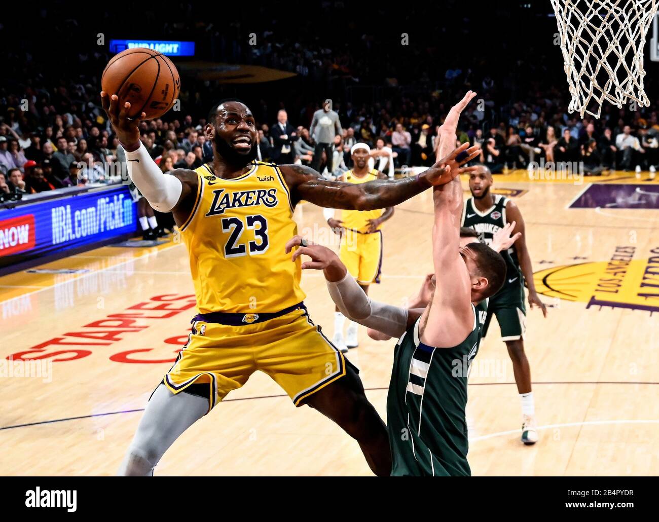 Game 6 of the 2020 nba lebron hi-res stock photography and images - Alamy