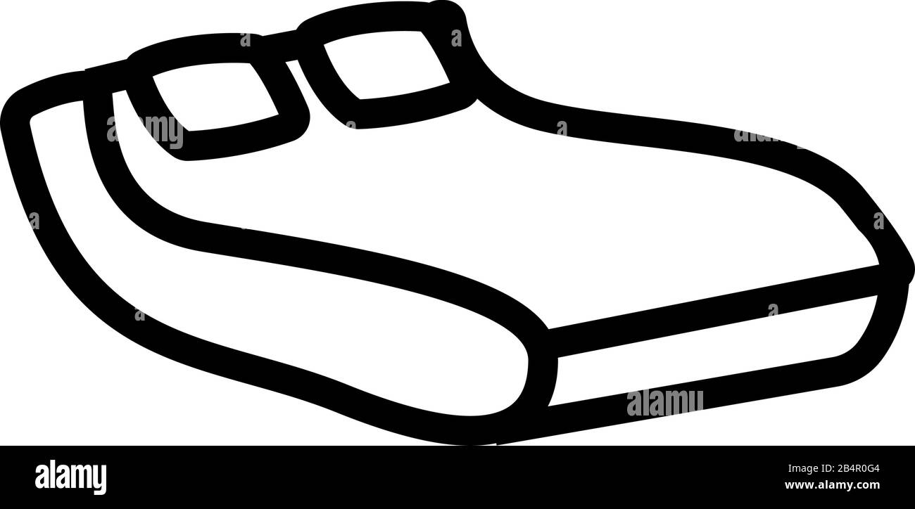 Bed icon vector. Isolated contour symbol illustration Stock Vector ...