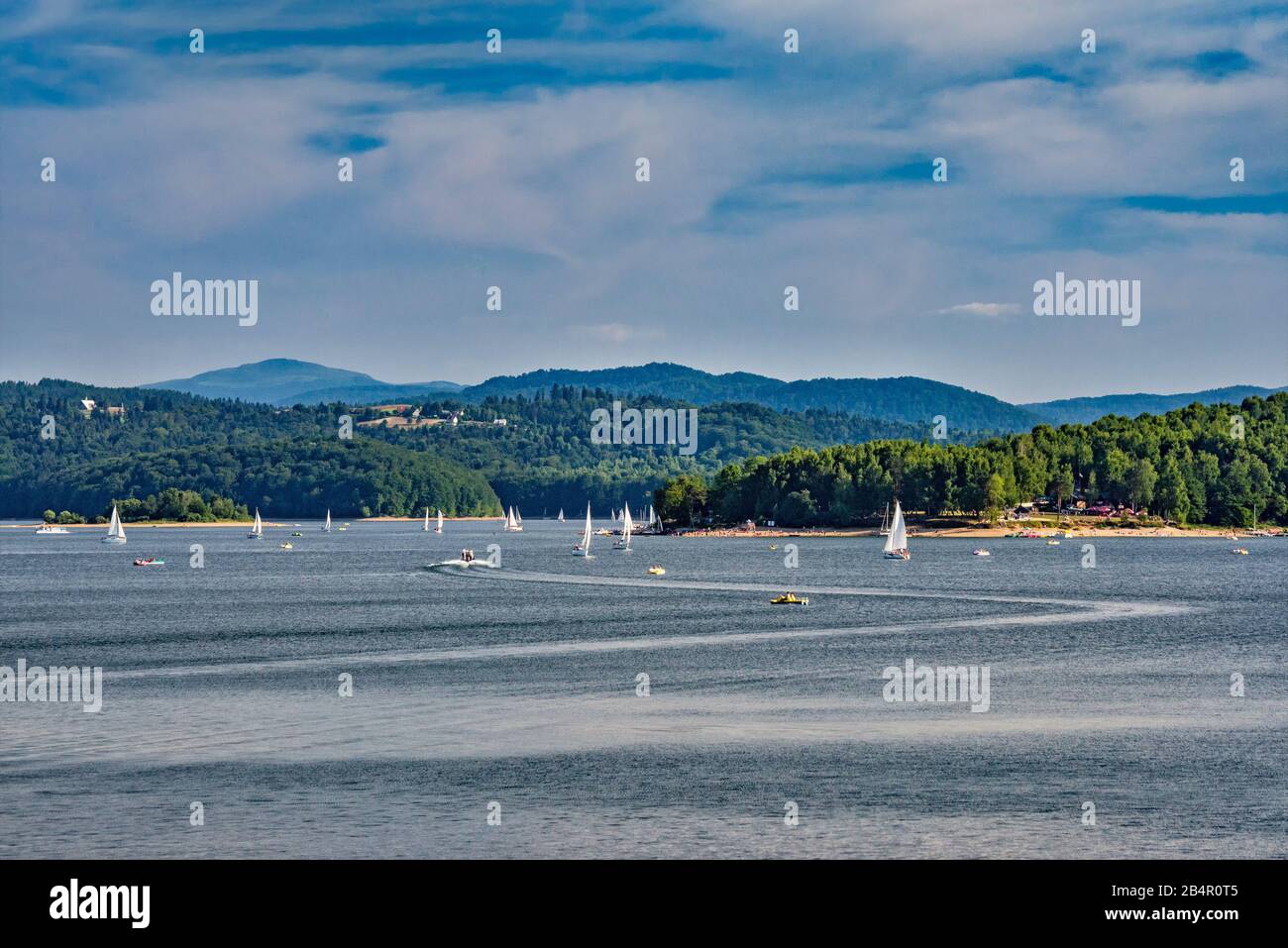 Solina reservoir hi-res stock photography and images - Alamy