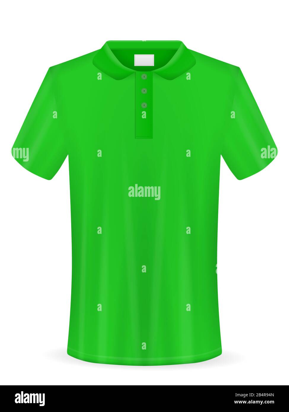 T-shirt on a white background. Vector illustration Stock Photo - Alamy