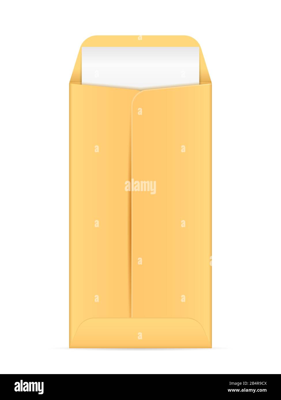 Envelope on a white background. Vector illustration Stock Photo - Alamy