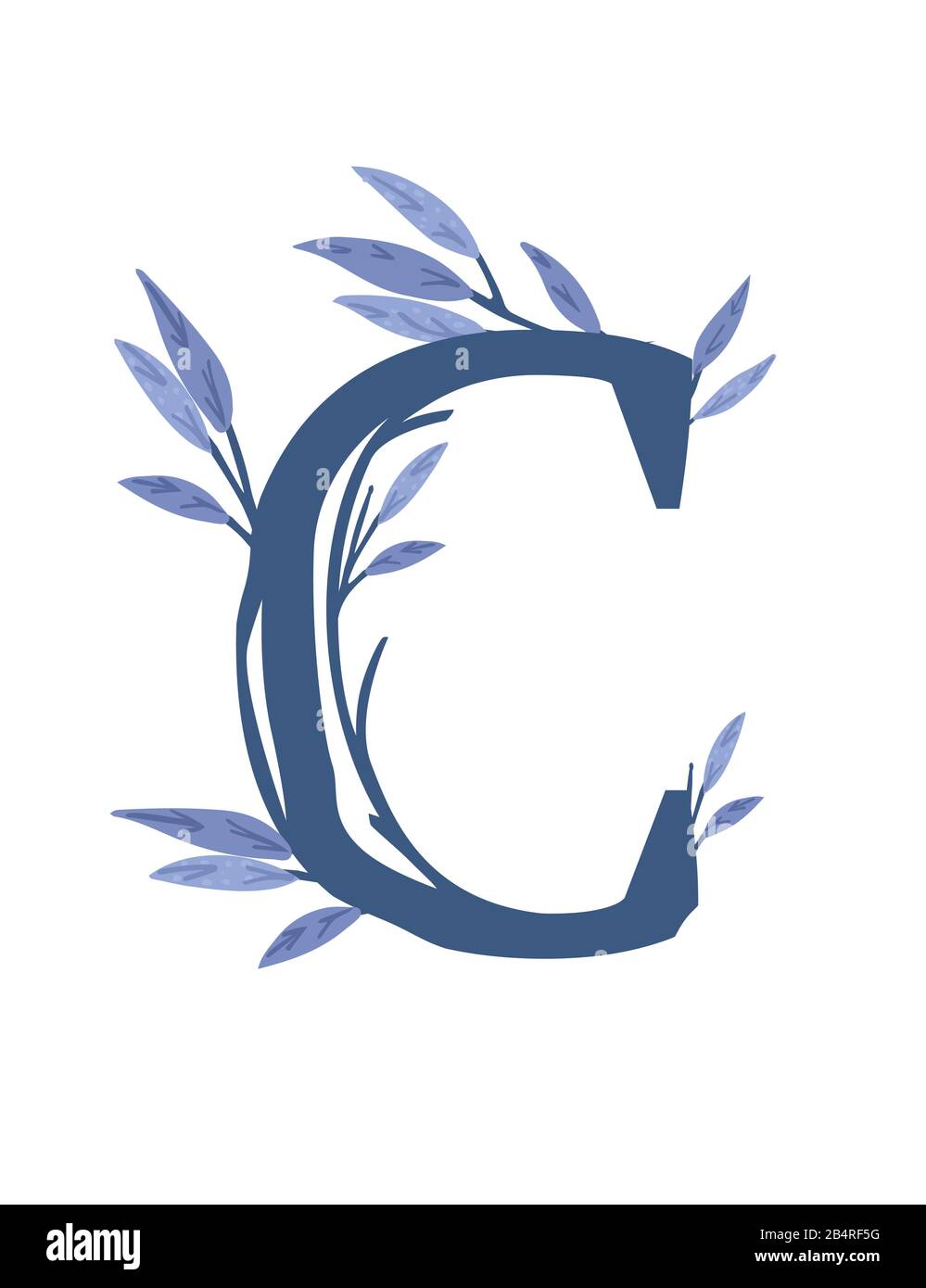 Typography font c with tree hi-res stock photography and images - Alamy