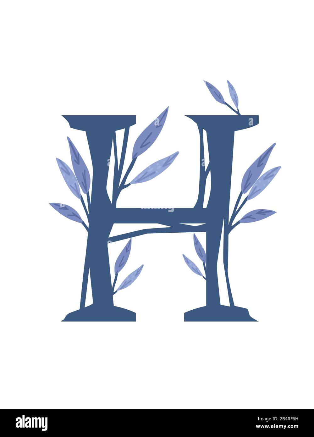 Letter h flowers hi-res stock photography and images - Alamy