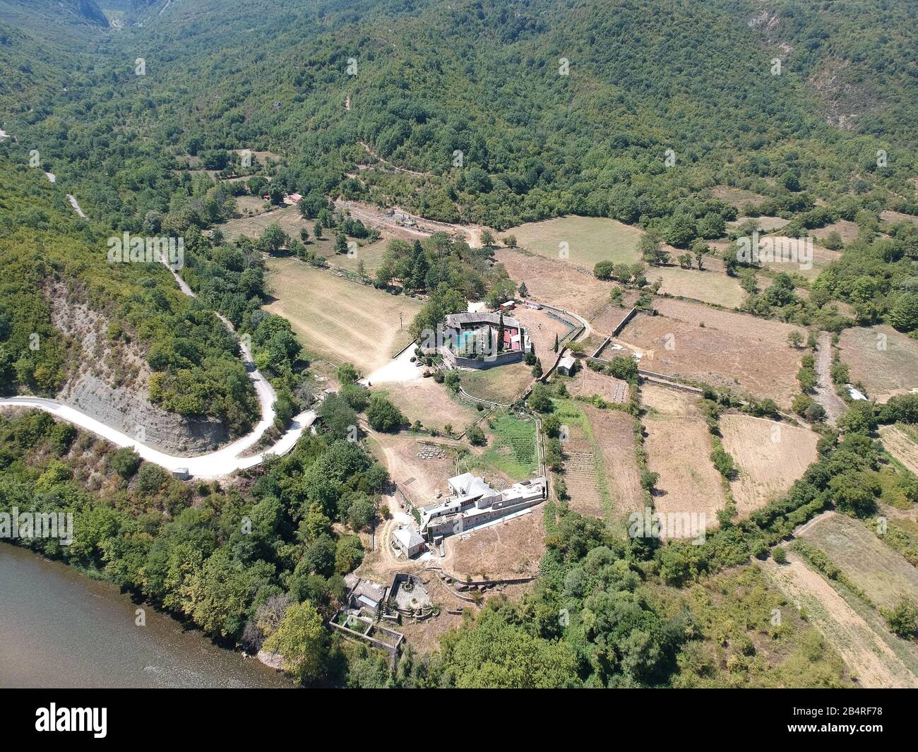 ioannina greece Byzantine Monastery of Molyvdoskepasti burazani aoos ...