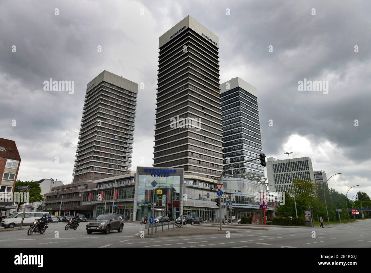 Mundsburg-Center, Hamburg, Deutschland Stock Photo - Alamy