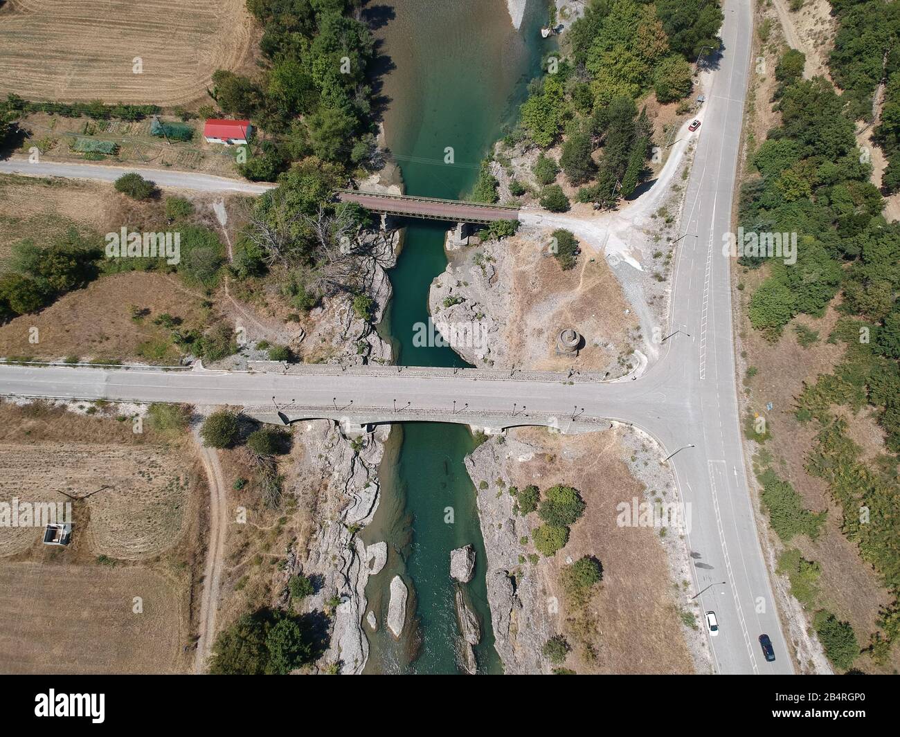 Ioannina burazani Konitsa Greece old bridge build by german army. New ...
