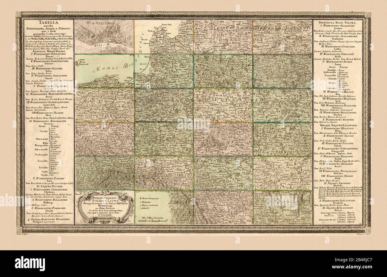 Map of Poland in 1772 Stock Photo - Alamy