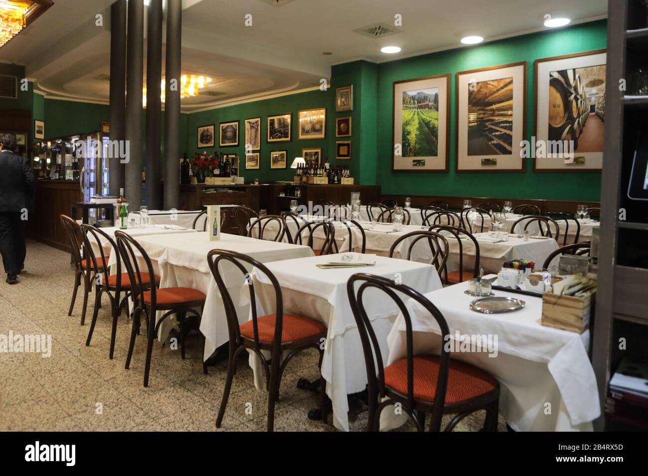 Biffi, the famous and iconic restaurant in the Galleria Vittorio ...