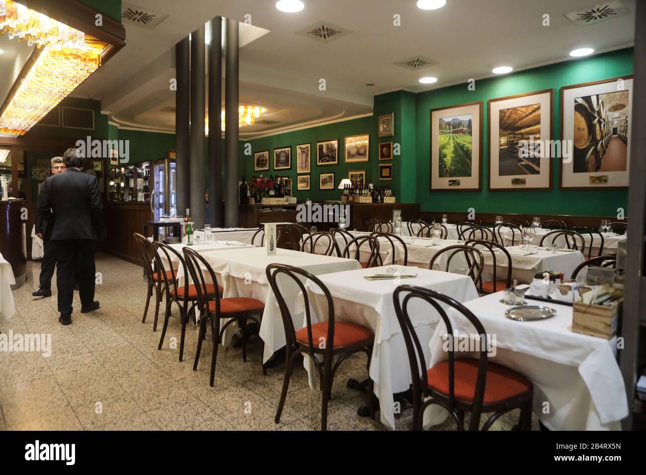 Biffi, the famous and iconic restaurant in the Galleria Vittorio ...