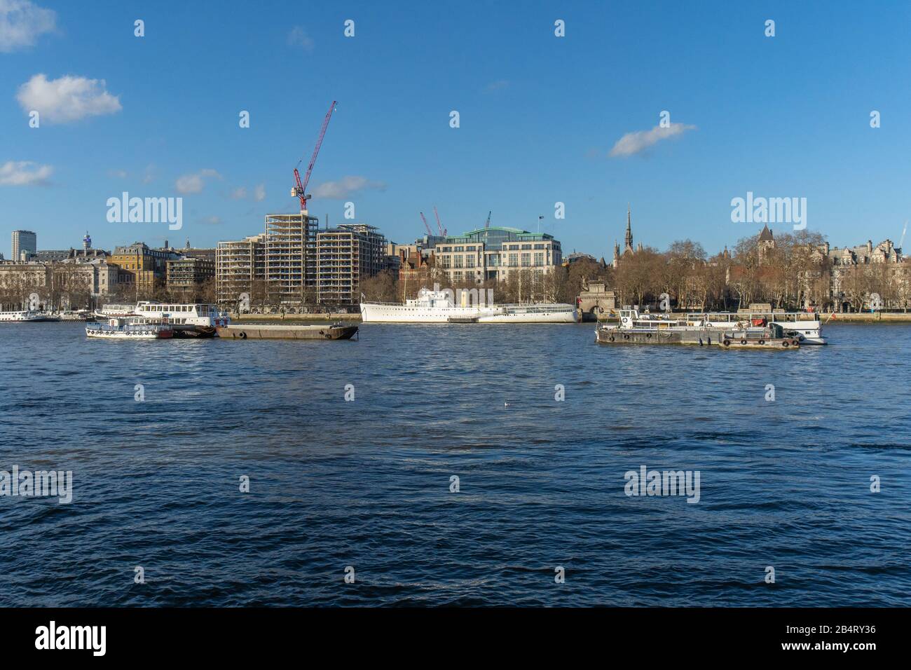 Thames view at London Stock Photo - Alamy
