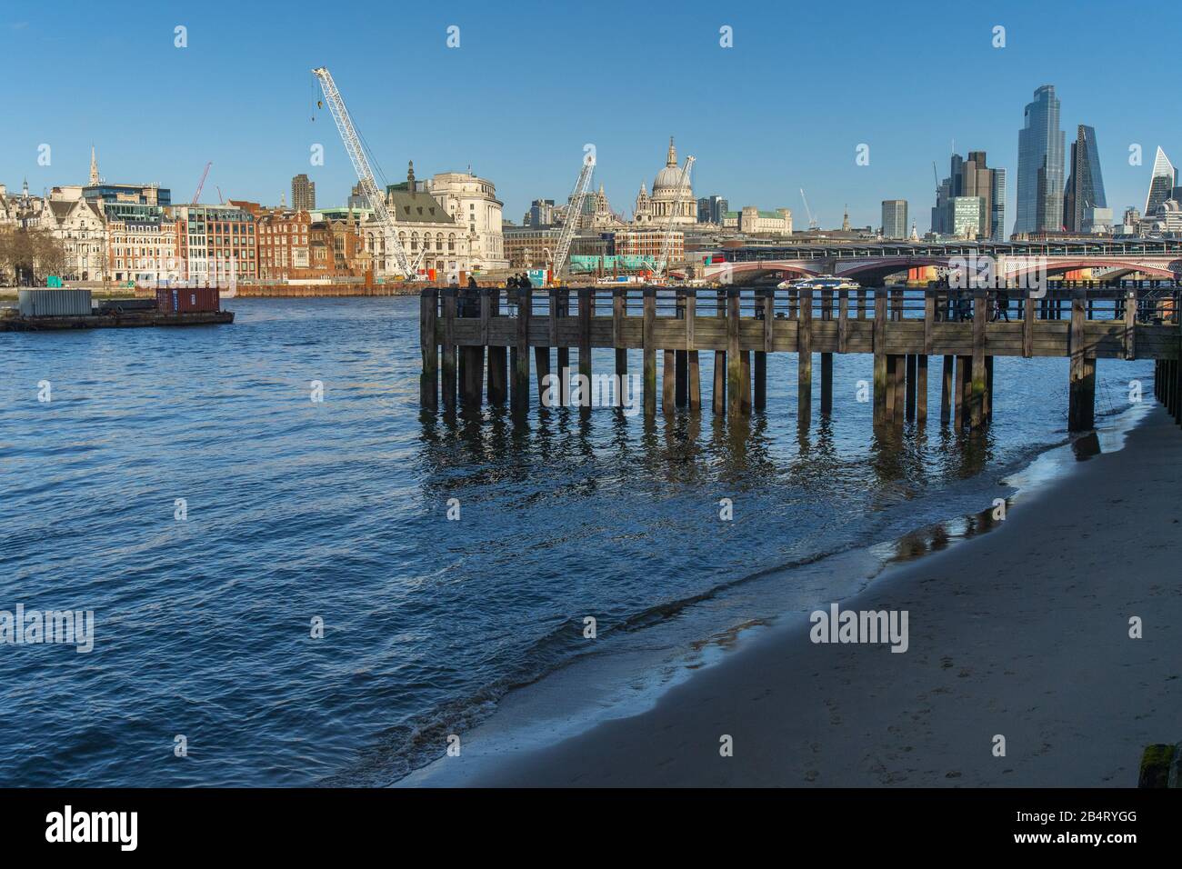 Thames view at London Stock Photo - Alamy