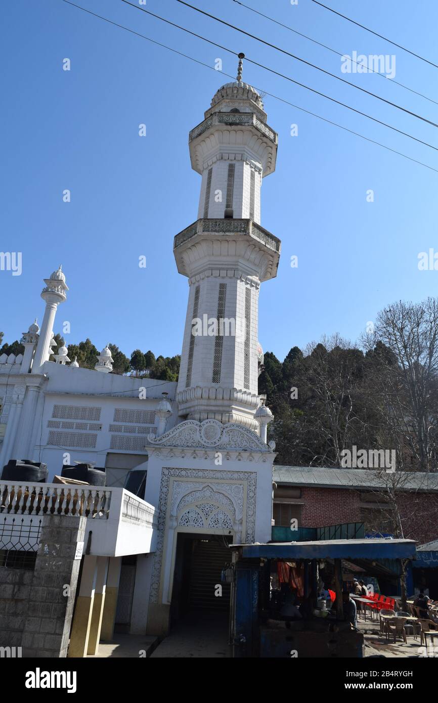 Beautiful view of landmark of abbottabad Illyasi Masjid(mosque Stock ...