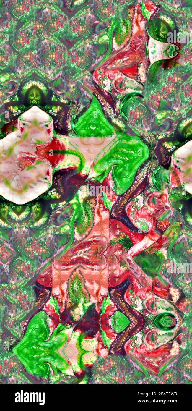 Beauty of Abstract Seamless Tileable Random Art Ink Spread Stock Photo ...