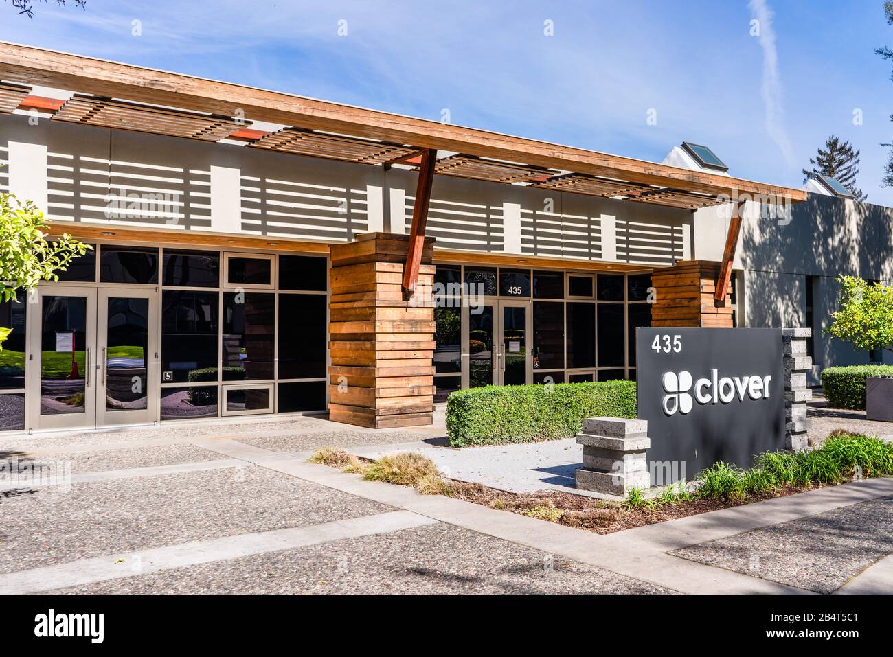 Feb 27, 2020 Sunnyvale / Ca / USA - Clover headquarters in Silicon ...