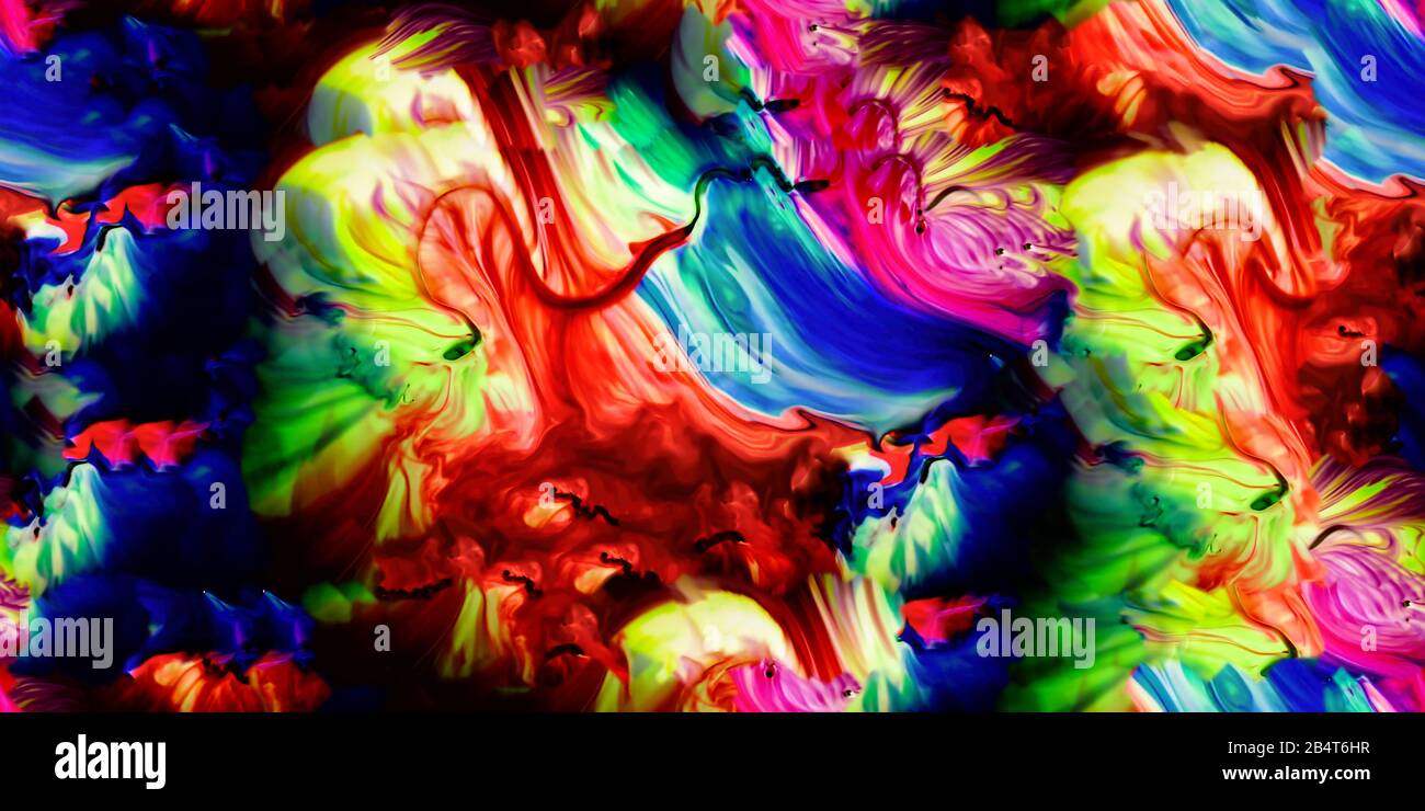 Beauty of Abstract Seamless Tileable Random Art Ink Spread Stock Photo ...