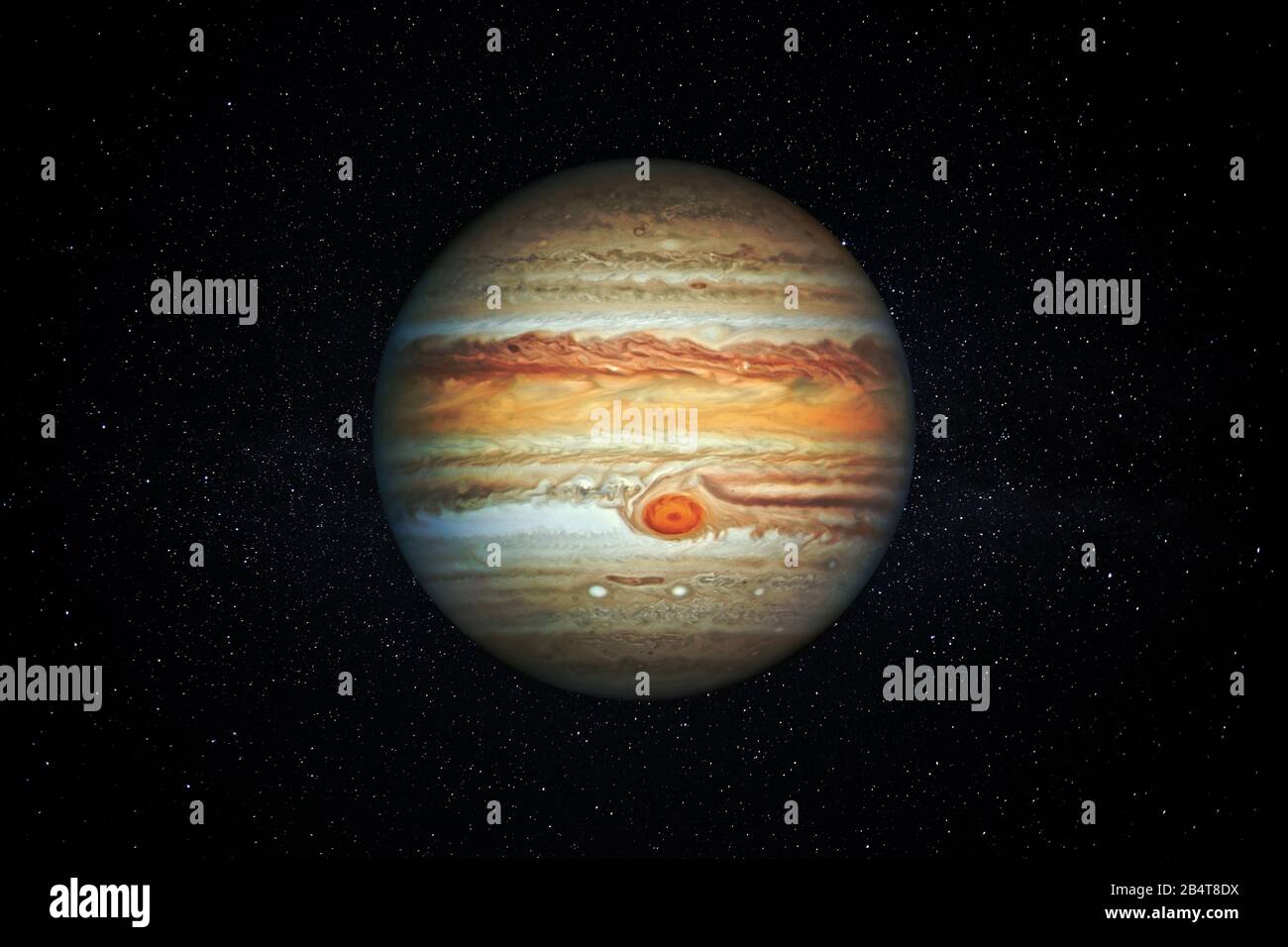 Jupiter Gas Giant Cutaway