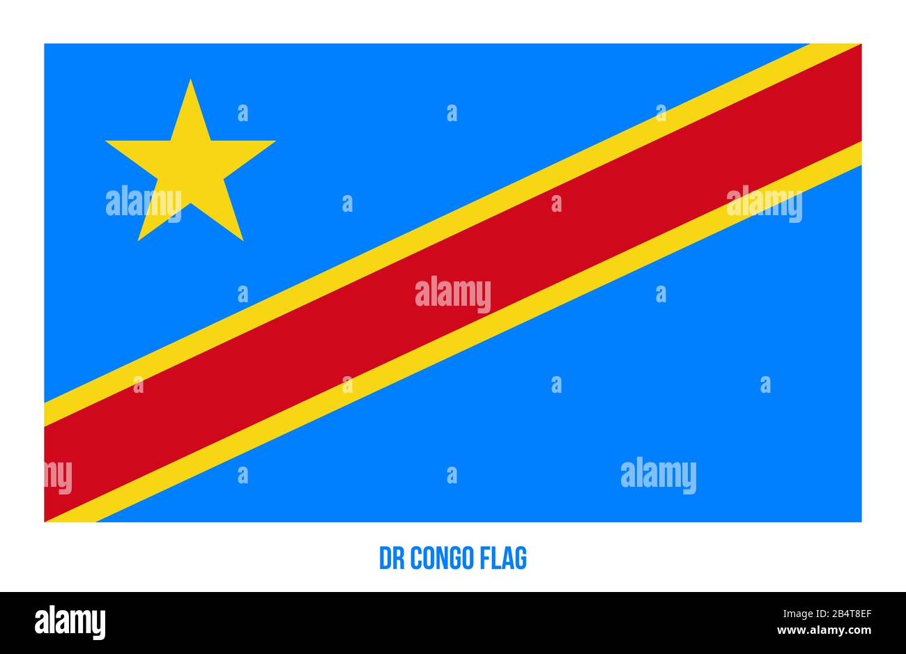 Flag of dr congo hi-res stock photography and images - Alamy