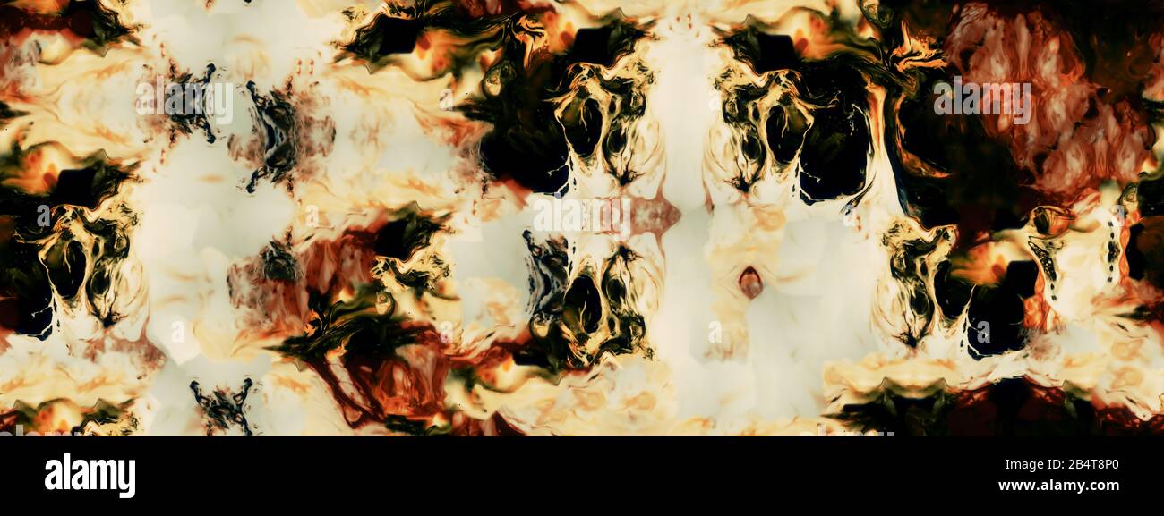 Beauty of Abstract Seamless Tileable Random Art Ink Spread Stock Photo ...