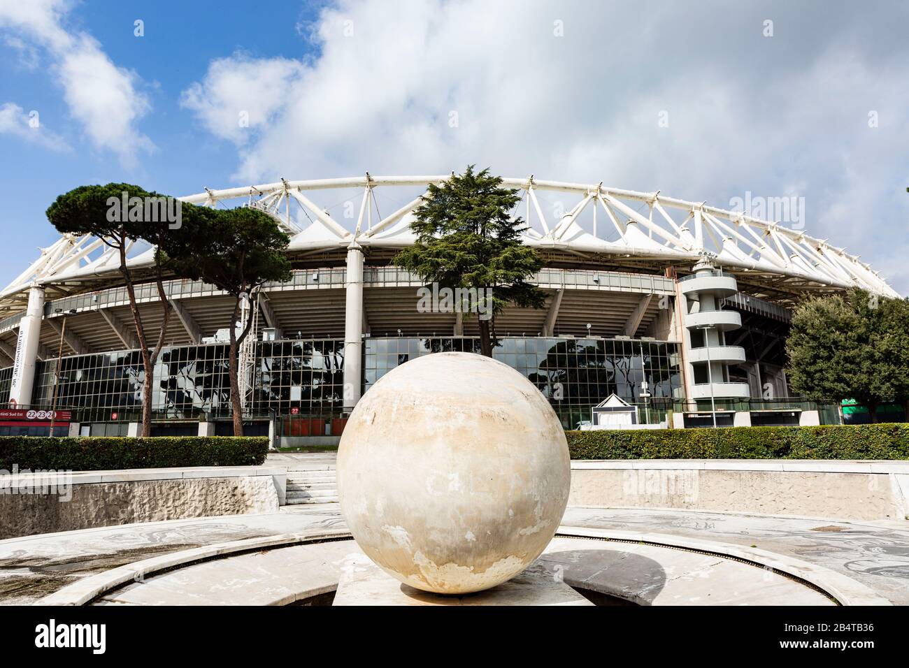Rome olympic stadium hi-res stock photography and images - Alamy