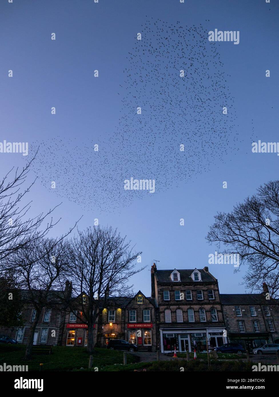 Rothbury town centre hi-res stock photography and images - Alamy