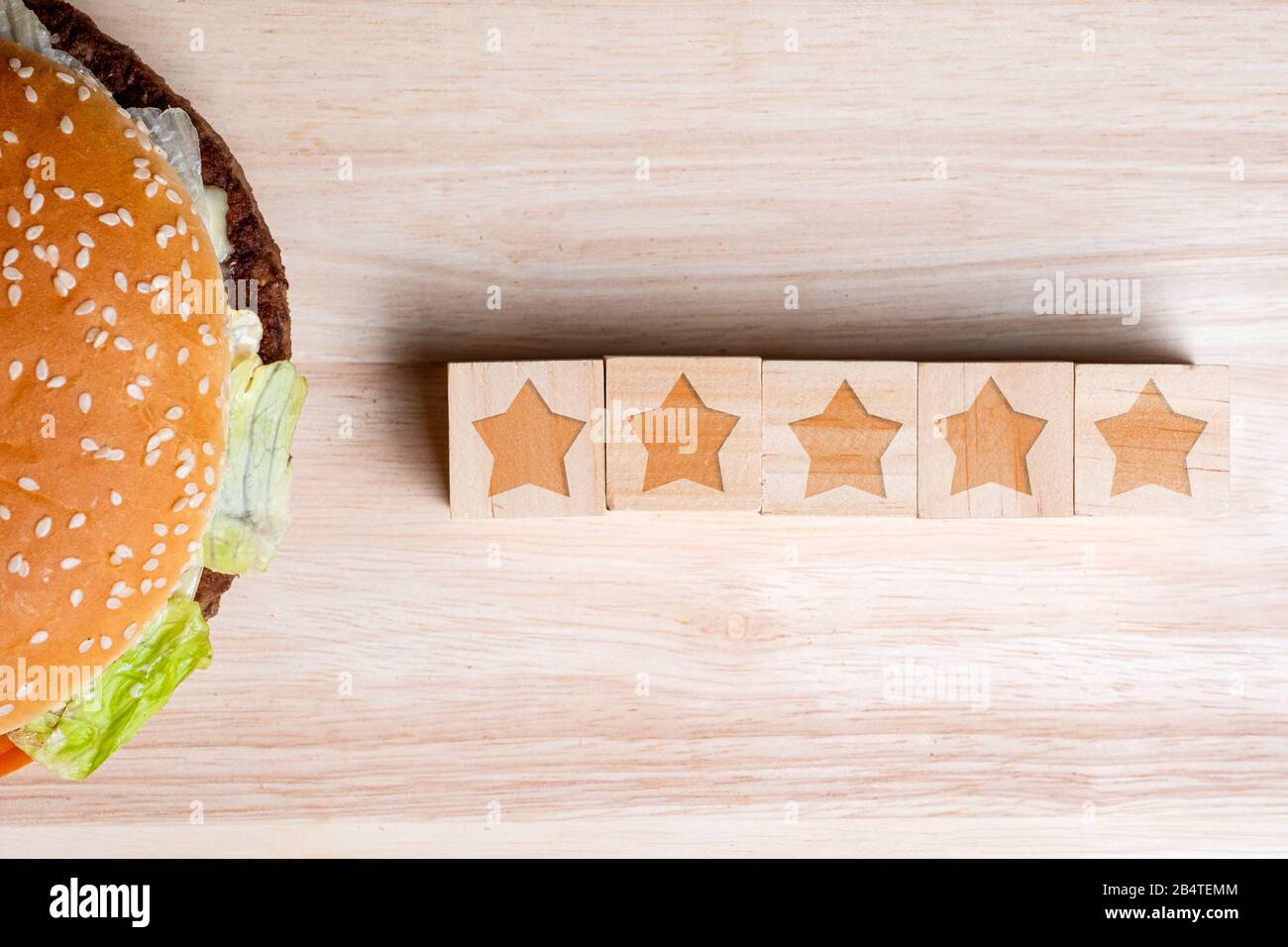 Food star rating hi-res stock photography and images - Alamy