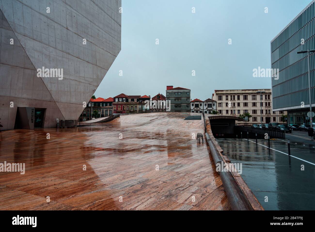 House of Music (Casa da Musica) in Porto. Porto, Portugal Stock Photo ...