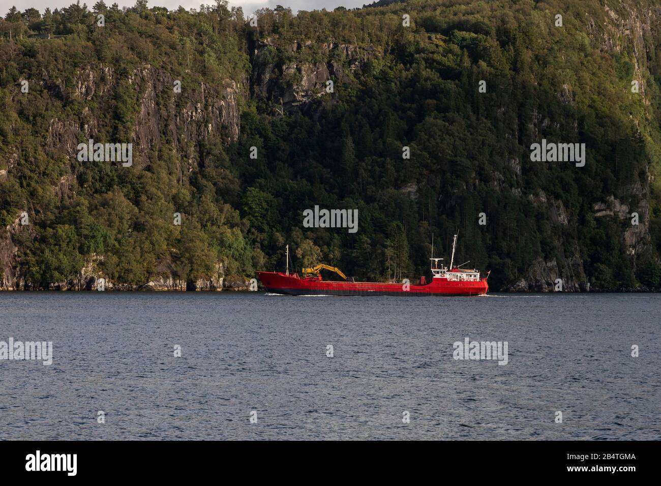 Small general cargo vessel Bulk Trader (built 1979) in Byfjorden ...
