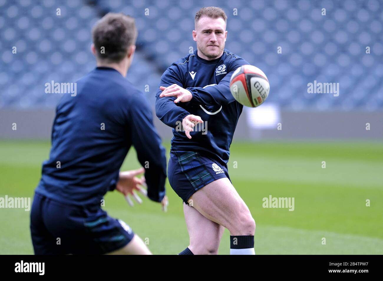 Captain of the scottish rugby team hi-res stock photography and images ...