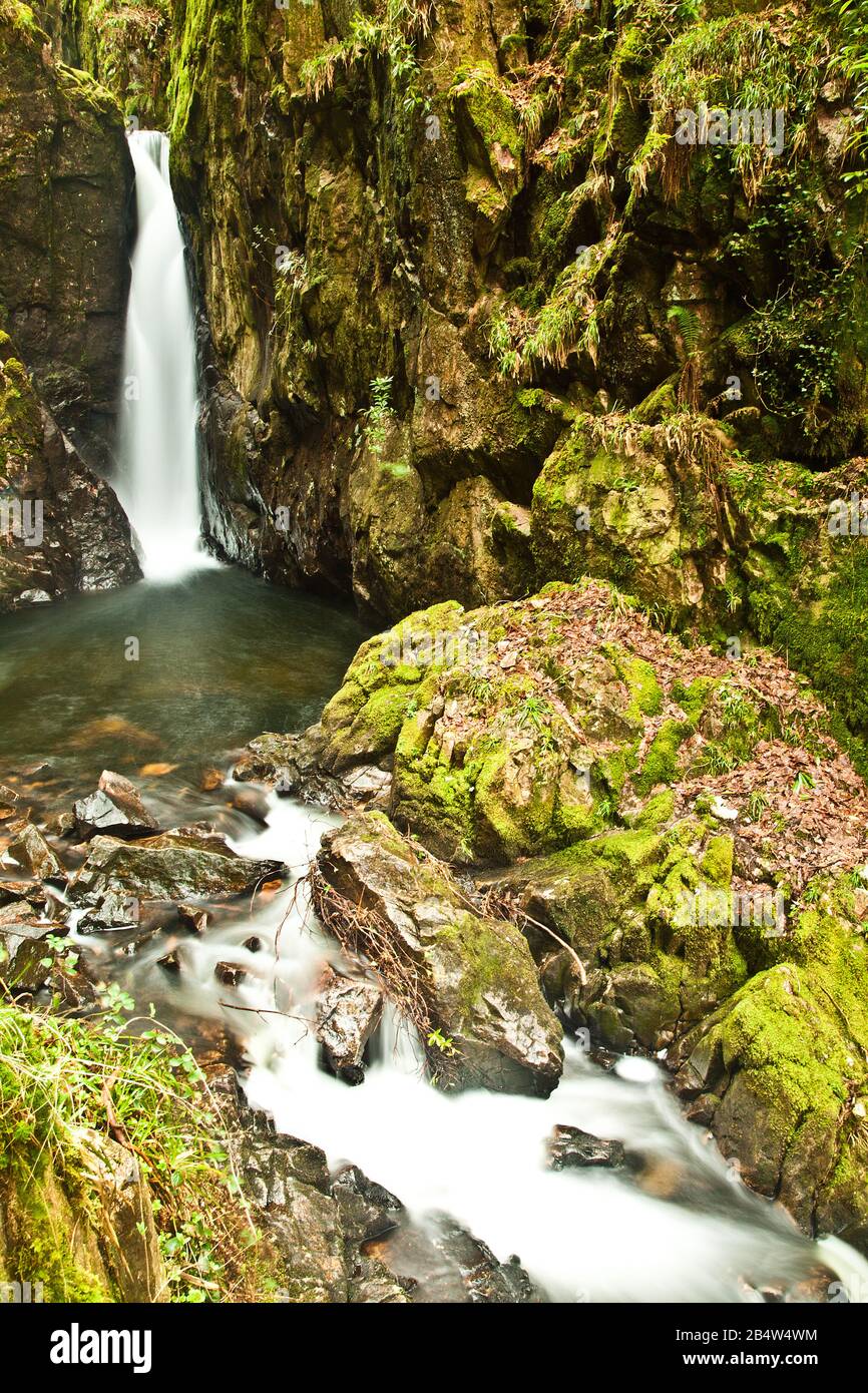 Dalegarth Falls, Eskdale, Lake District,UK Stock Photo - Alamy