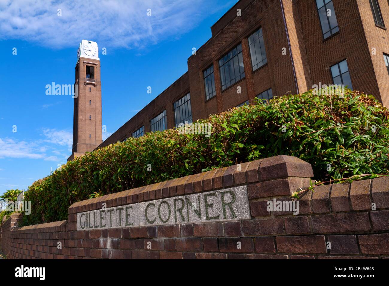 A view of the Gillette Building, Art Deco, Grade II listed structure on ...