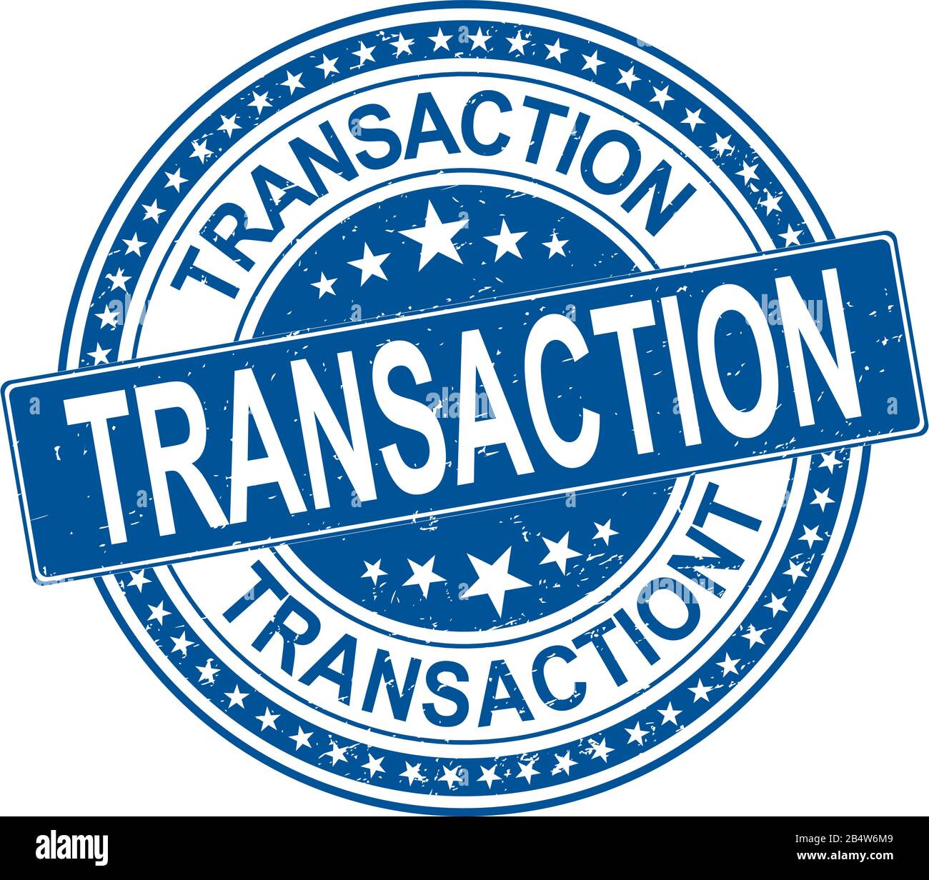 Secure transaction vector stamp on white background Stock Vector Image ...