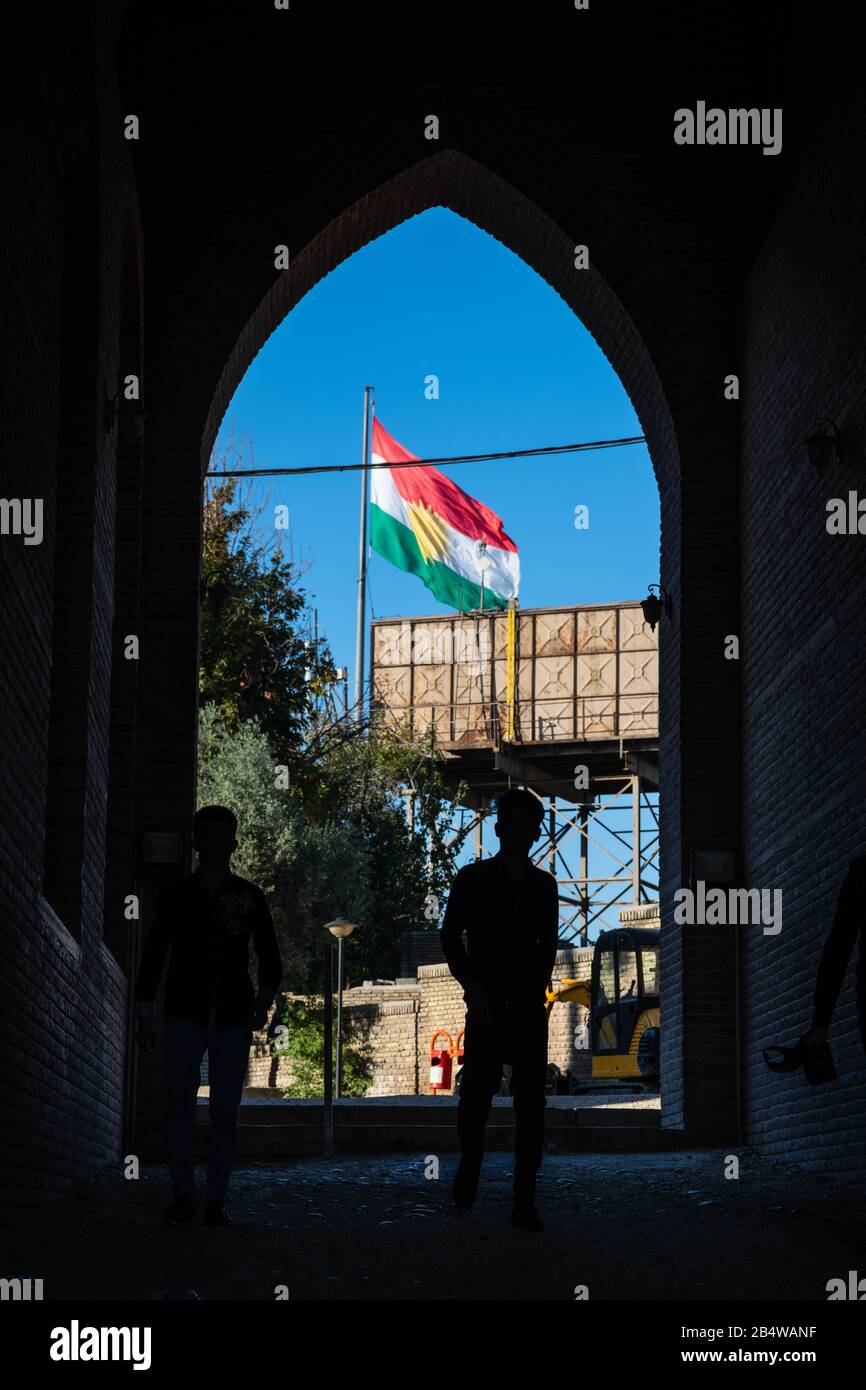 Iraqi kurdish flag hi-res stock photography and images - Alamy