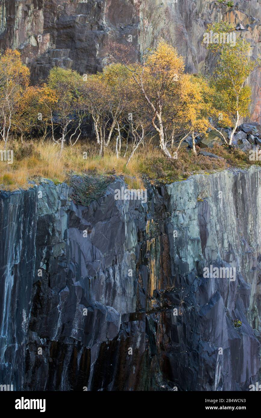 Slate quarry in Llanberis, Gwynedd, North Wales, UK Stock Photo - Alamy