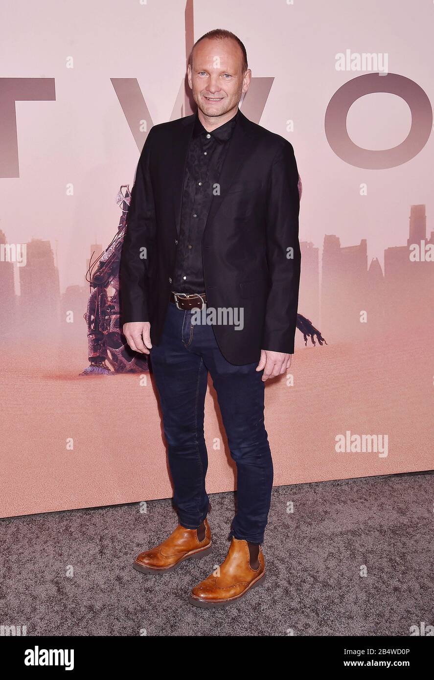 HOLLYWOOD, CA - MARCH 05: Andrew Howard attends the Premiere of HBO's ...