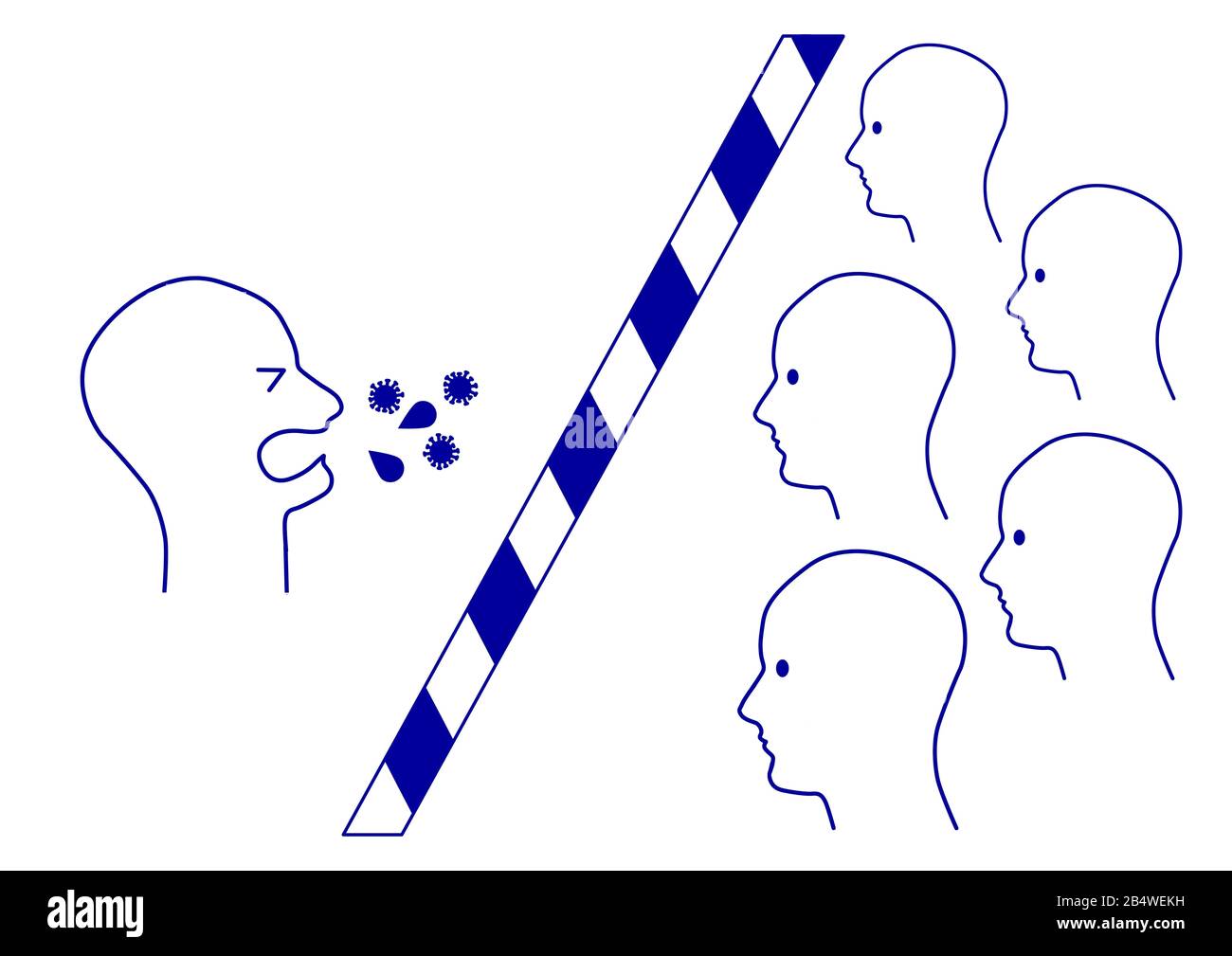 Sneezes corona viruses hi-res stock photography and images - Alamy