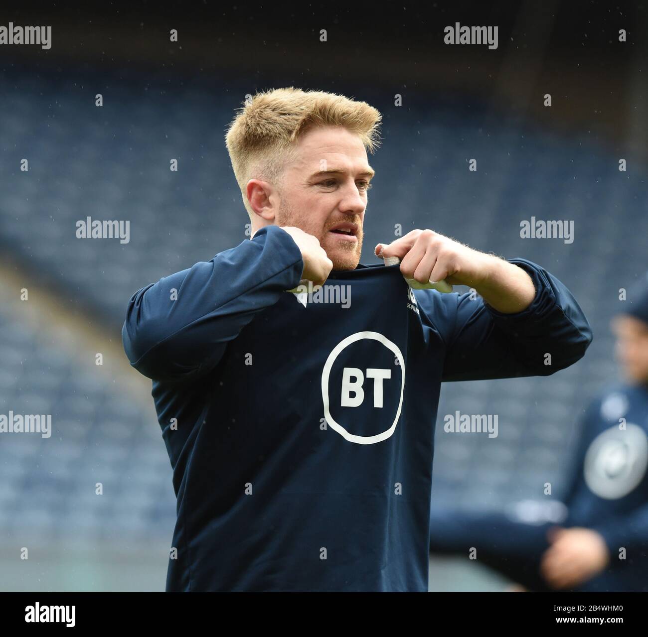 Bt murrayfield stadium edinburgh scots rugby training session scotlands ...
