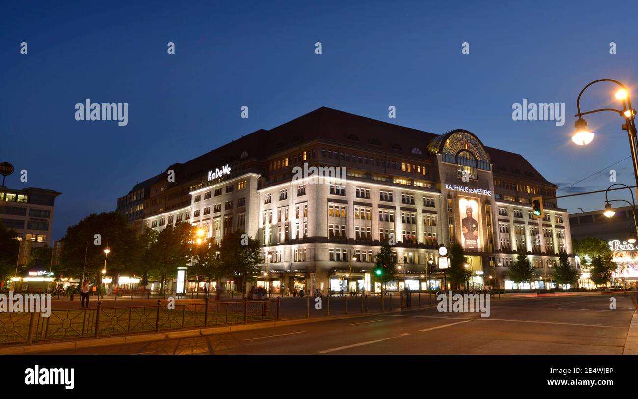 Kadewe, Tauentzienstrasse, Schoeneberg, Berlin, Deutschland ...