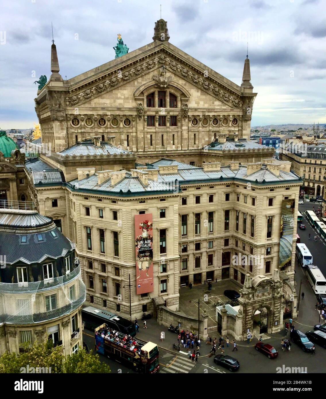 Opéra National de Paris - Palais Garnier. A 19th-century architectural ...