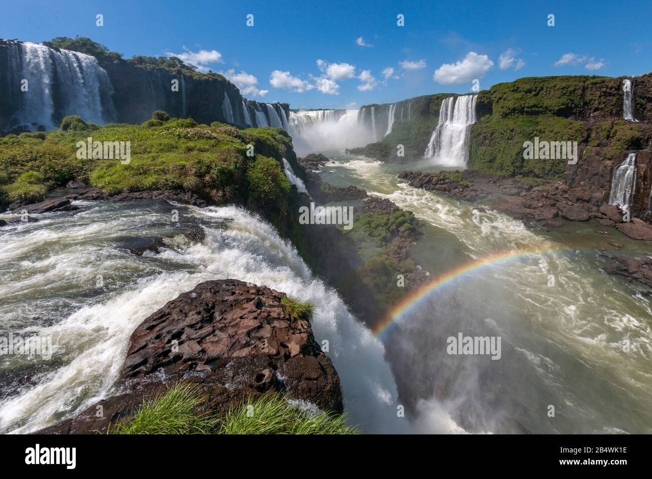Iguacu Falls (Foz do Iguaçu), Brazil Stock Photo - Alamy