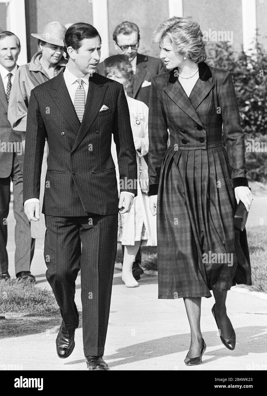 Prince charles diana 1985 hi-res stock photography and images - Alamy