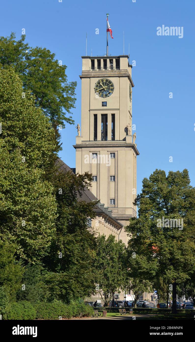 Rathaus Schoeneberg, John-F.-Kennedy-Platz, Schoeneberg, Berlin ...