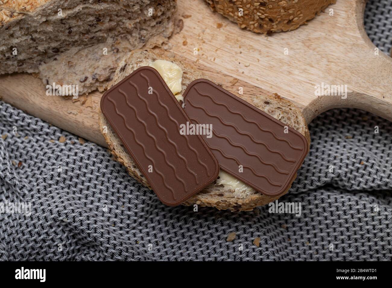 Danish chocolate plates hi-res stock photography and images - Alamy