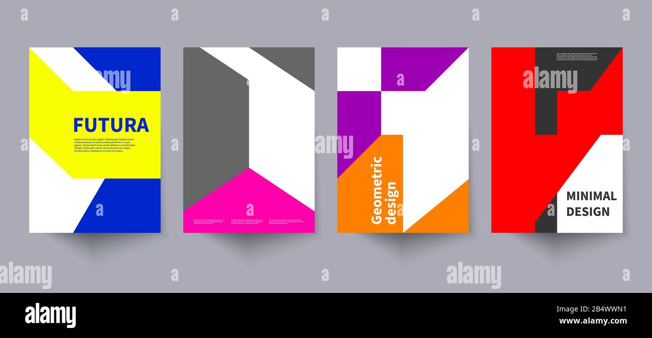 Geometric Graphic Design Poster
