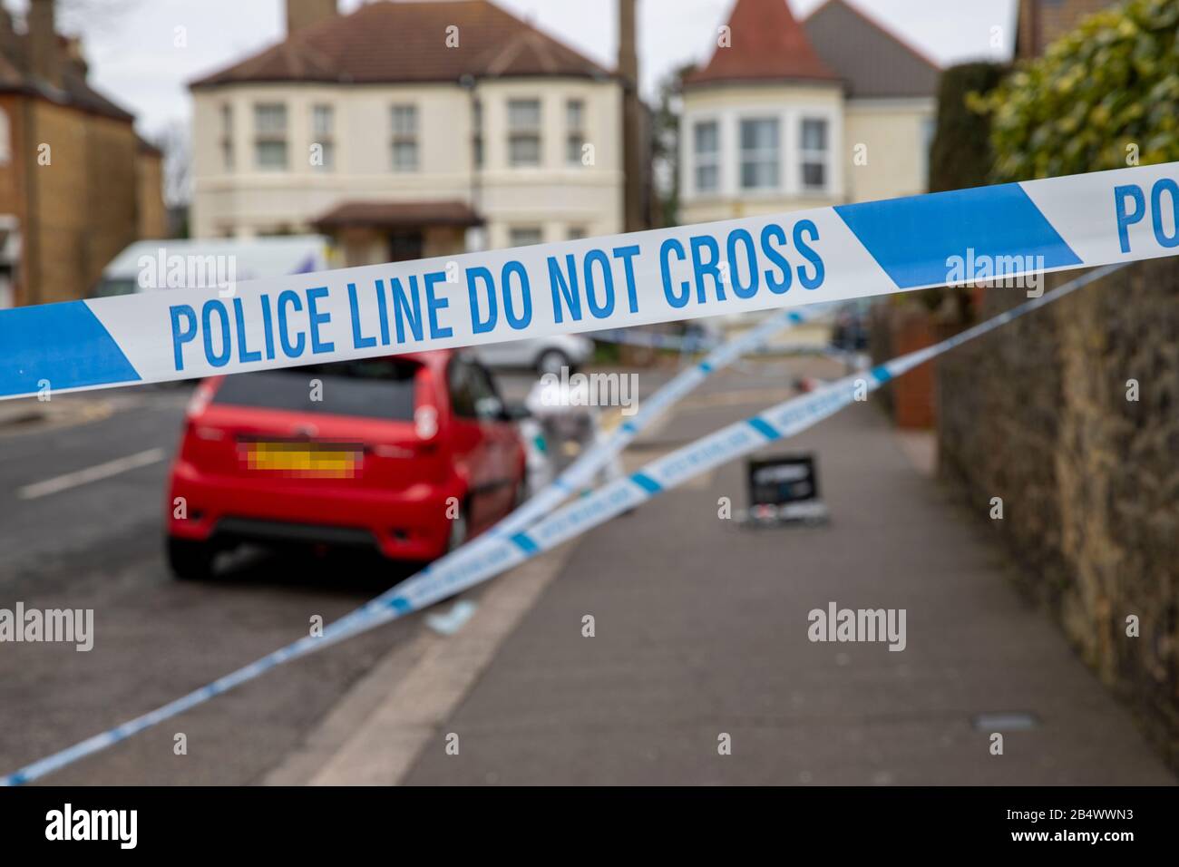 Essex police scene of crime hi-res stock photography and images - Alamy